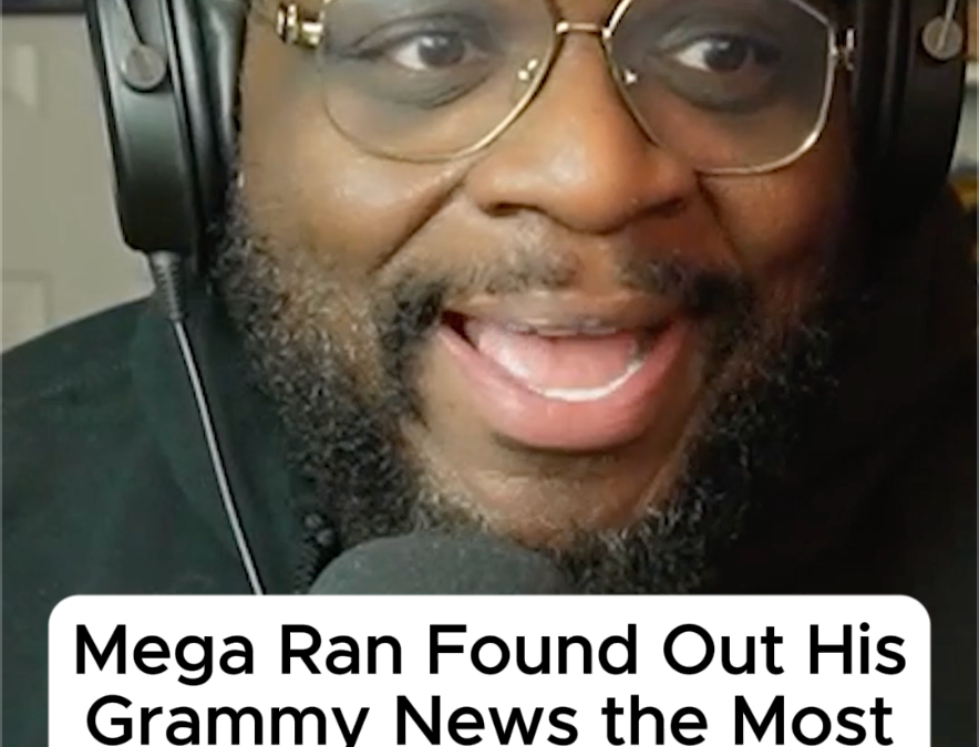 Mega Ran Found Out His Grammy News in the Most Stressful Way Possible