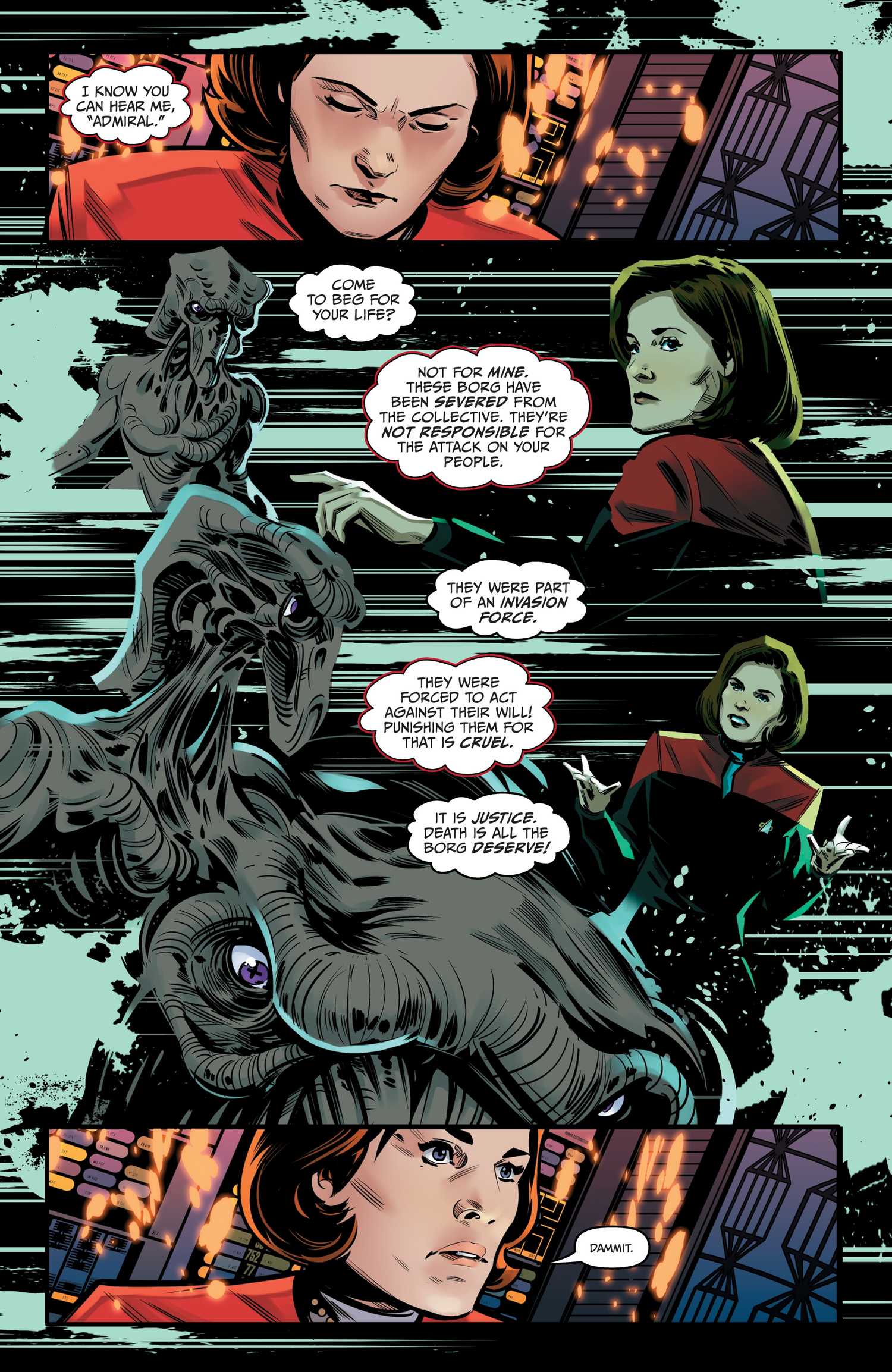 Seven of Nine Finds a Borg Romance as Star Trek: Voyager Tries to ...