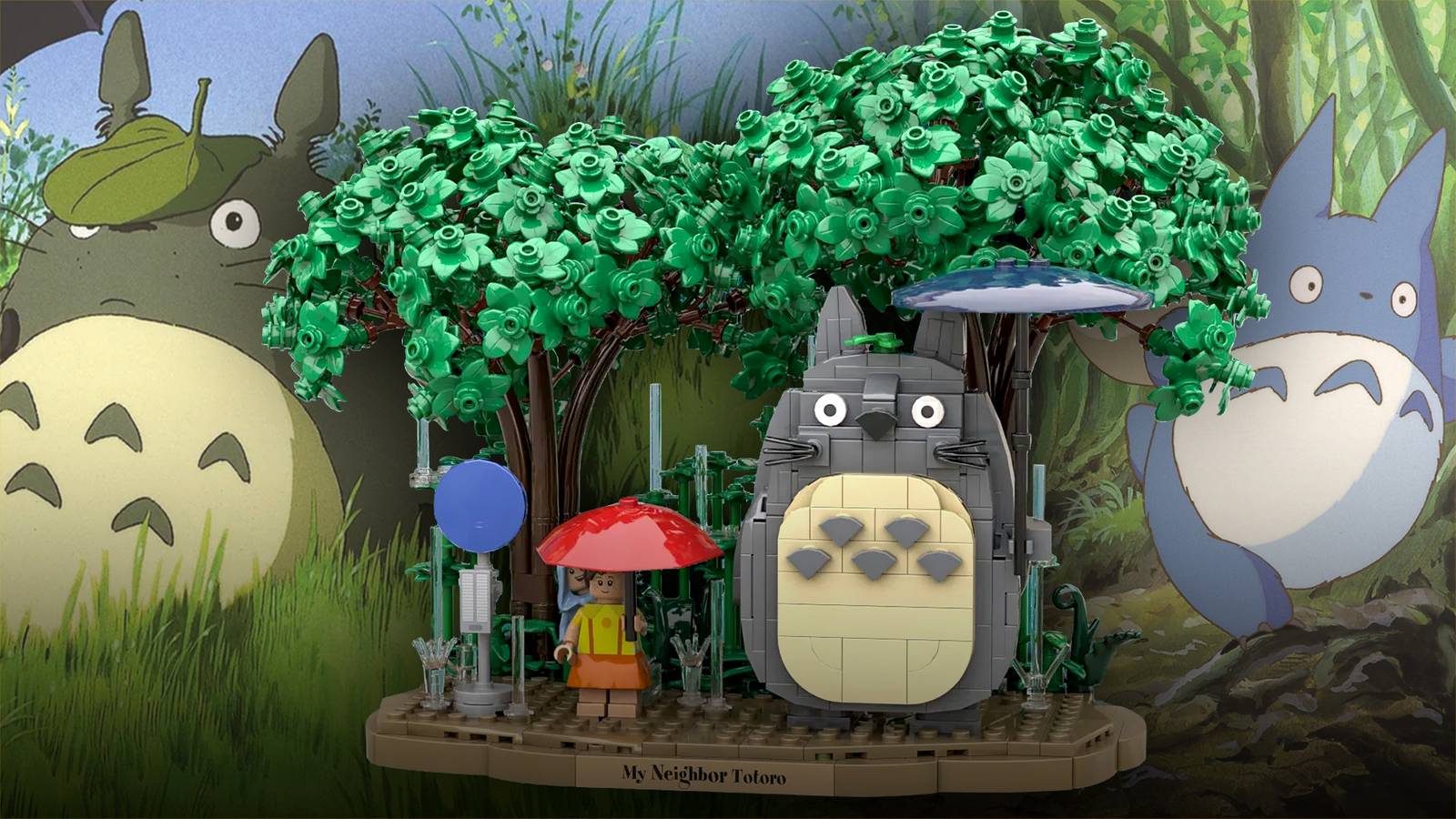Studio Ghibli My Neighbor Totoro 40th Anniversary LEGO Set Achieves New ...