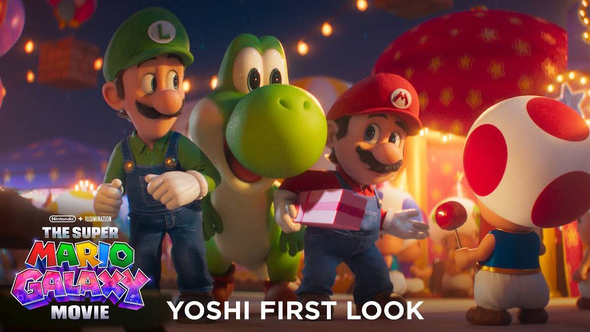 The Super Mario Galaxy Movie – Yoshi First Look