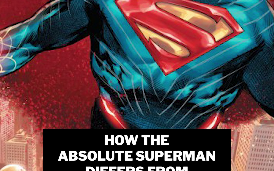 This Absolute Superman change makes it WAY darker than the classics (w ...