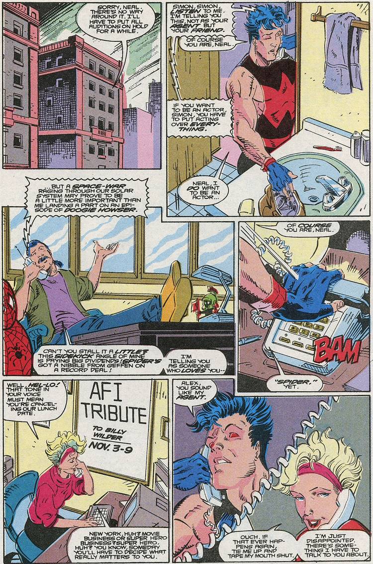 Wonder Man's Complete Marvel Universe Acting History