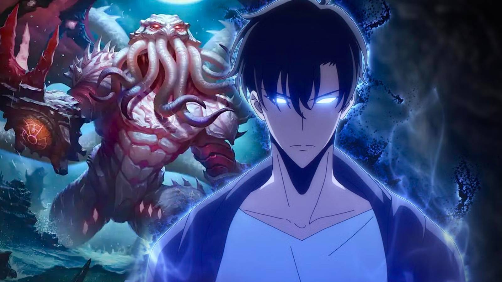 Sung Jinwoo Fights Cthulhu in Upcoming Solo Leveling Release