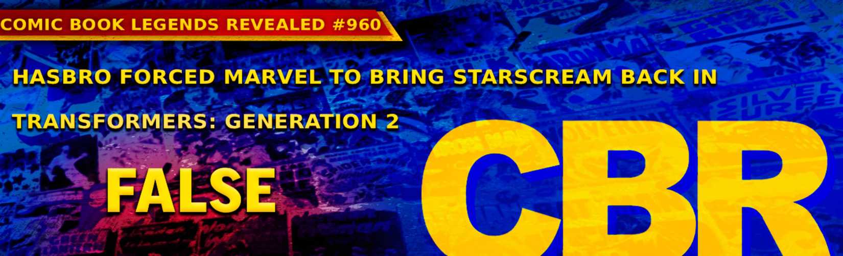 Did Hasbro Force the Transformers to Bring Starscream back?