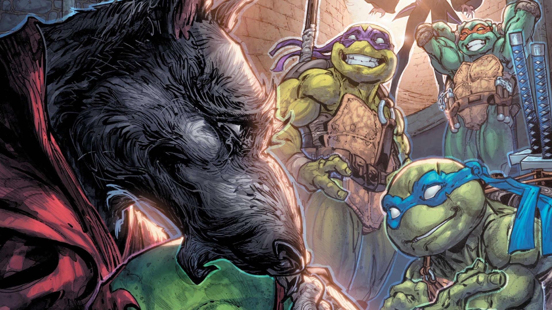 Frank Miller Draws the Teenage Mutant Ninja Turtles for the First Time