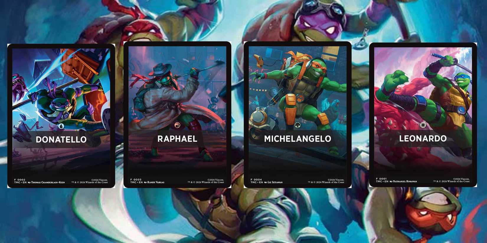 TMNT MTG Co-Op Turtle-Up Set Lets 2-4 Players Fight Bosses Together