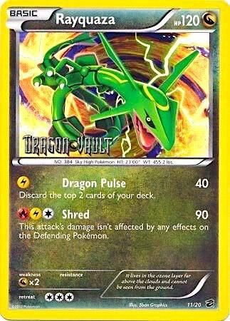 Rayquaza 11 20 Dragon Vault - Blister Exclusives Real Time Price Data.