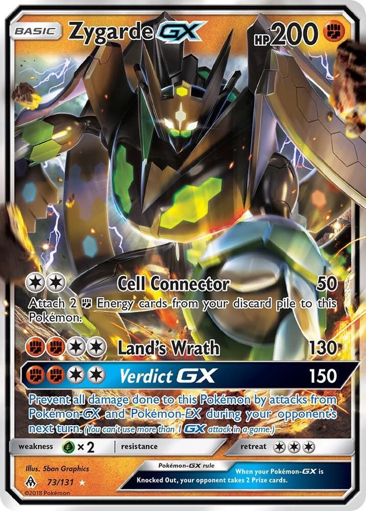 Zygarde GX - SM - Forbidden Light Real Time Price Data.