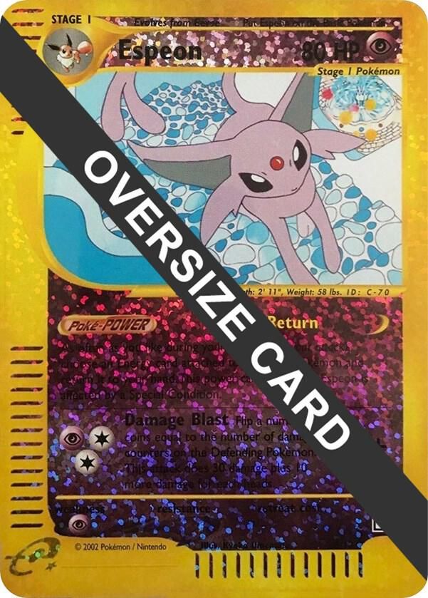 Espeon 6 12 Box Topper - Jumbo Cards Real Time Price Data.