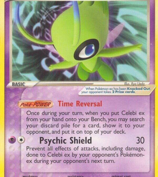 Celebi ex Non Holo - POP Series 2 Real Time Price Data.