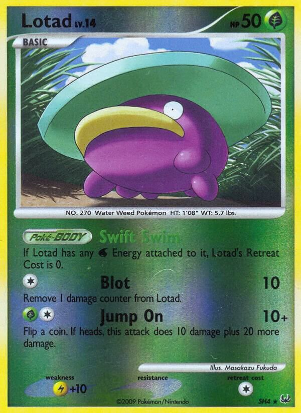 Lotad Shiny - Platinum Real Time Price Data.