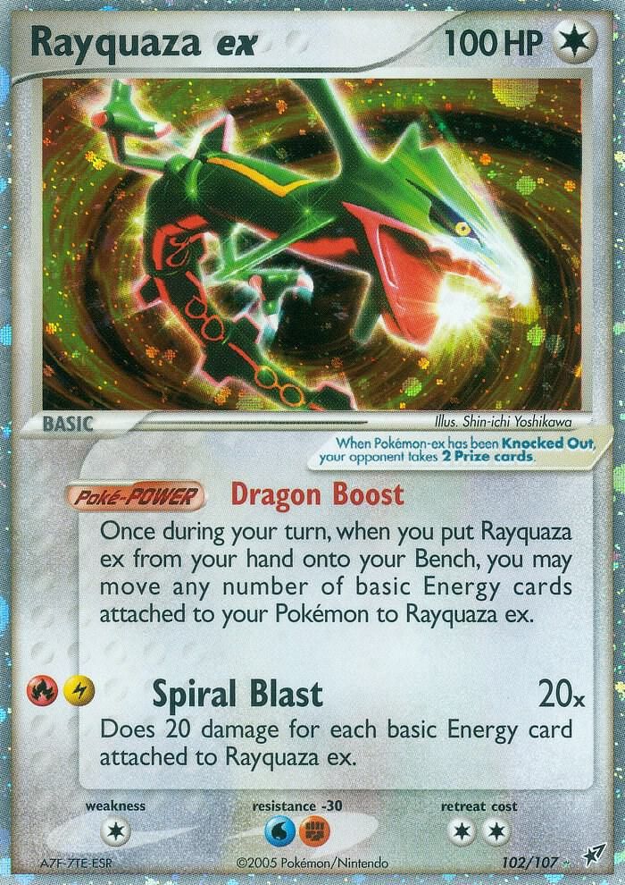 Rayquaza ex - Deoxys Real Time Price Data.