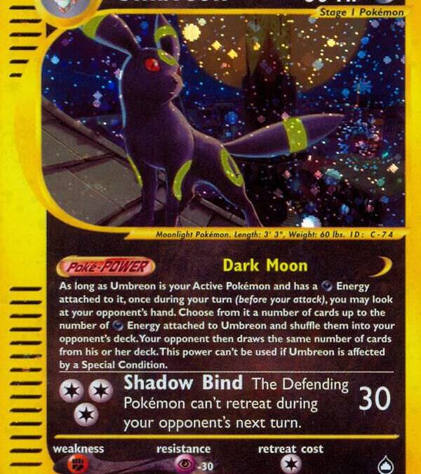 Umbreon H29 - Aquapolis Real Time Price Data.