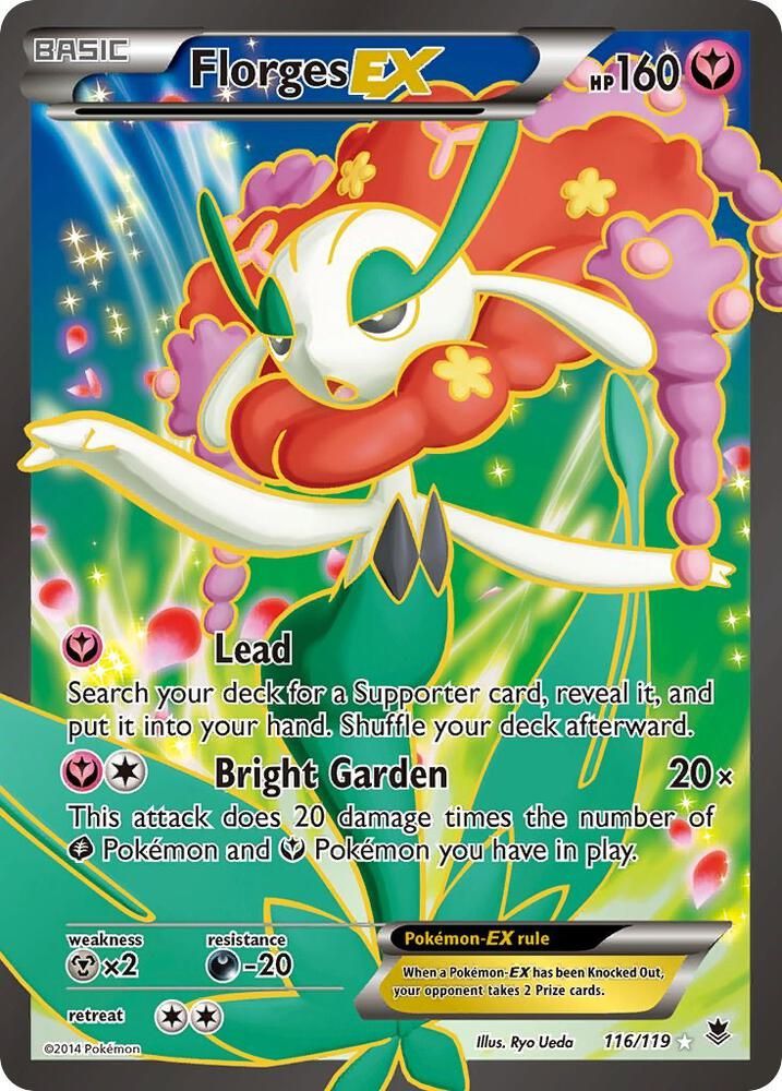 Florges EX 116 Full Art - XY - Phantom Forces Real Time Price Data.