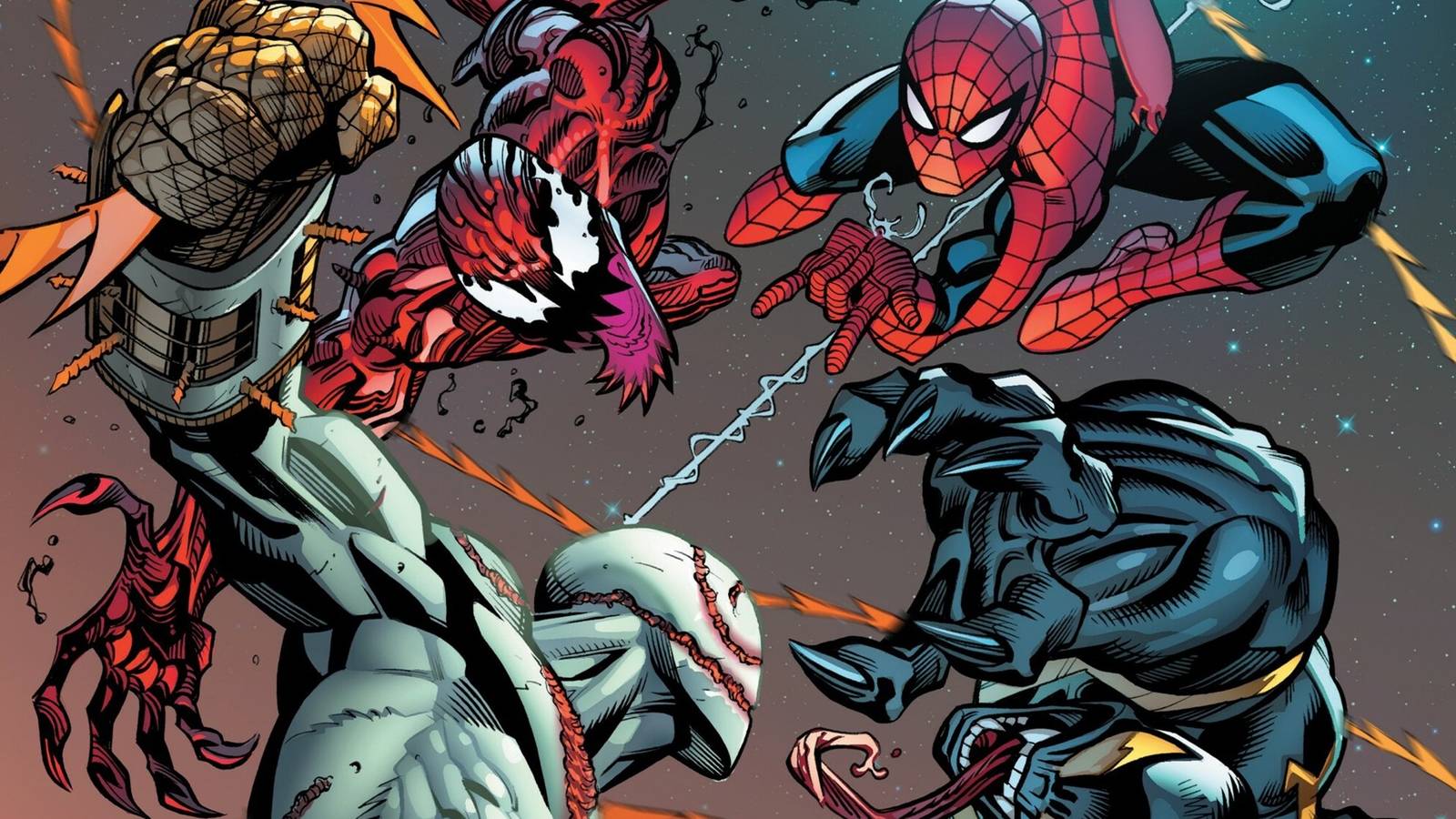 Spider-Man, Venom and Carnage Form a Shocking Team Against a New Villain