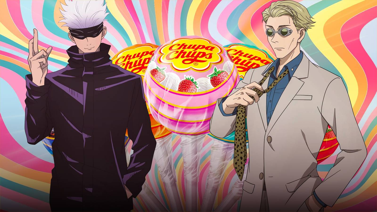 Jujutsu Kaisen Gets a Sweet Makeover in Surprising Chupa Chups Collab