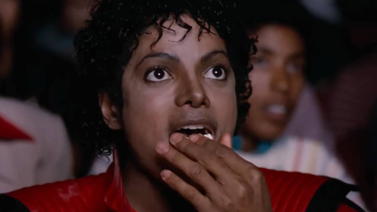 Michael Jackson's Iconic Popcorn Meme Recreated by Biopic Star