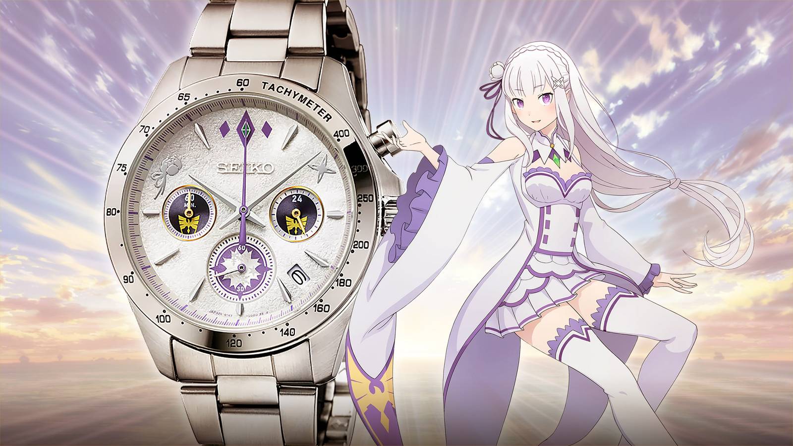 Re:Zero Partners With Seiko for 2 New Limited-Edition Watches