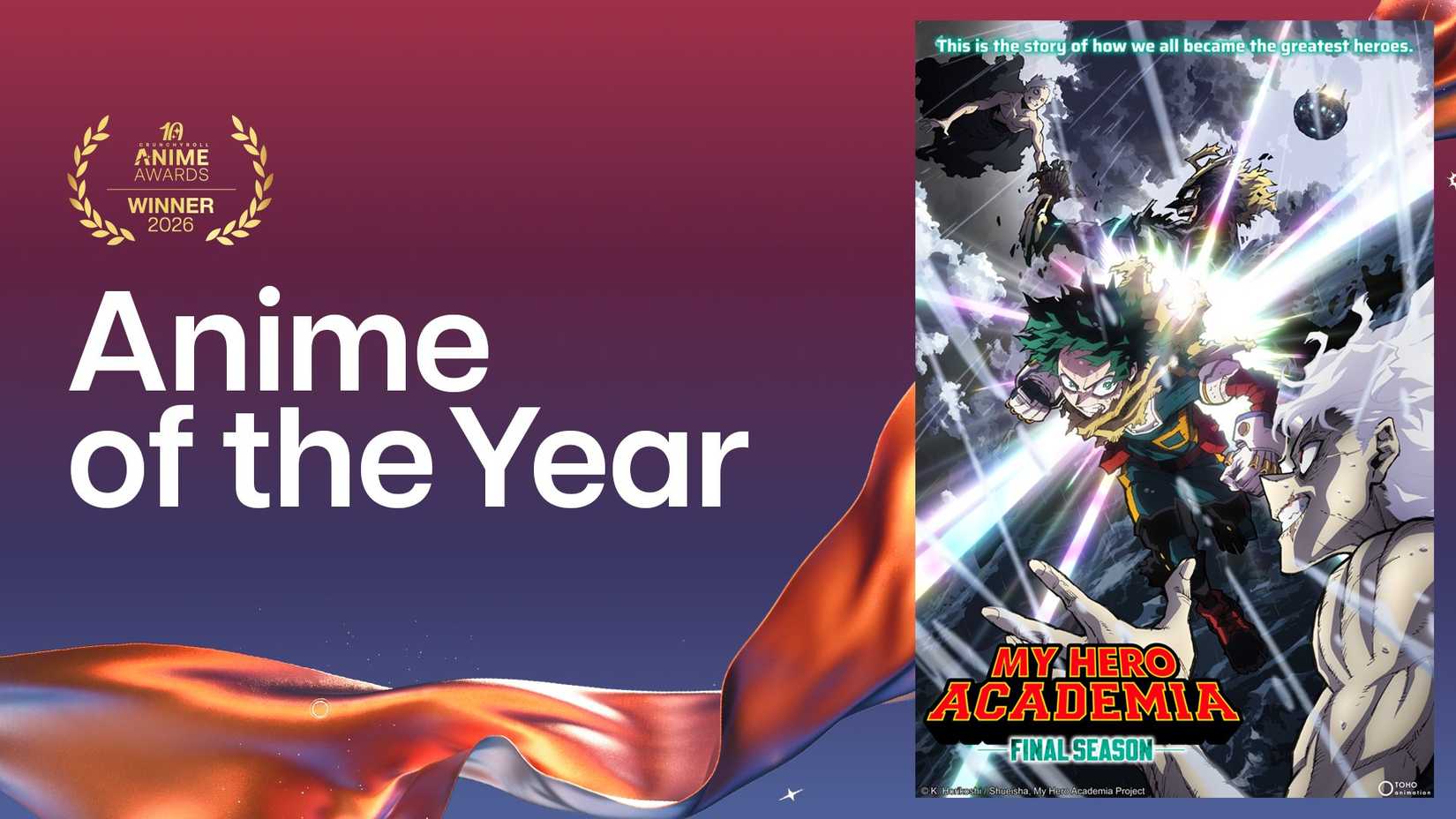My Hero Academia Celebrates 10th Anniversary With 2026 Anime of the ...