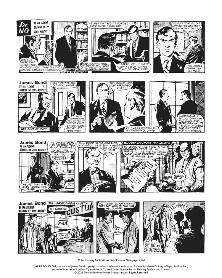 Ian Fleming’s Classic James Bond Comic Strip Collection Is Essential ...