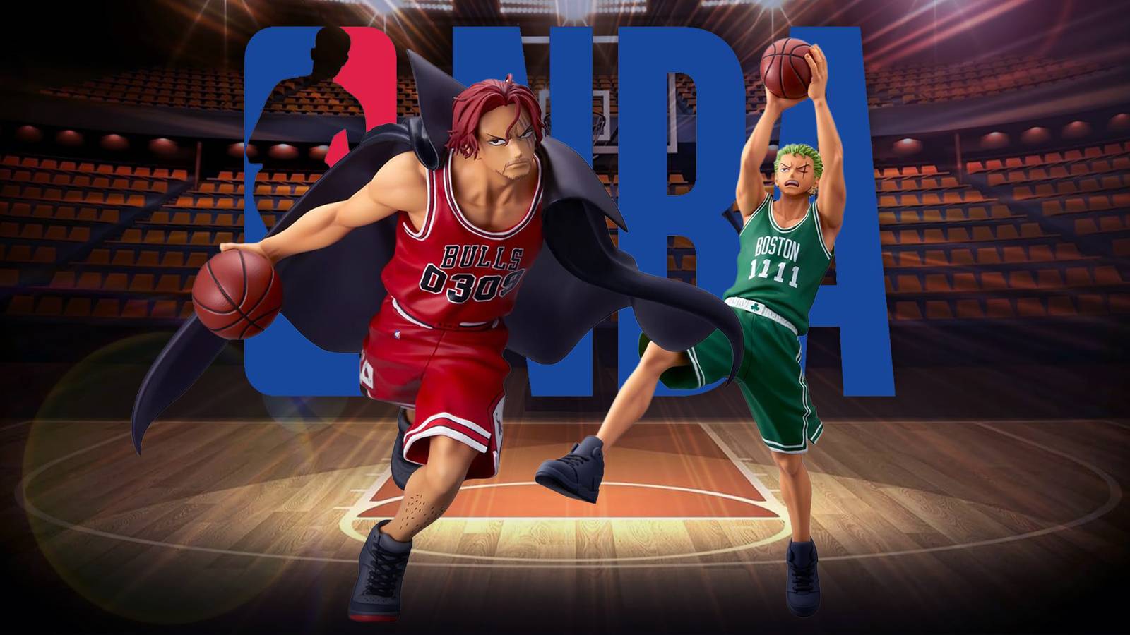 One Piece Reveals Official First-Look at New NBA Crossover Collection ...