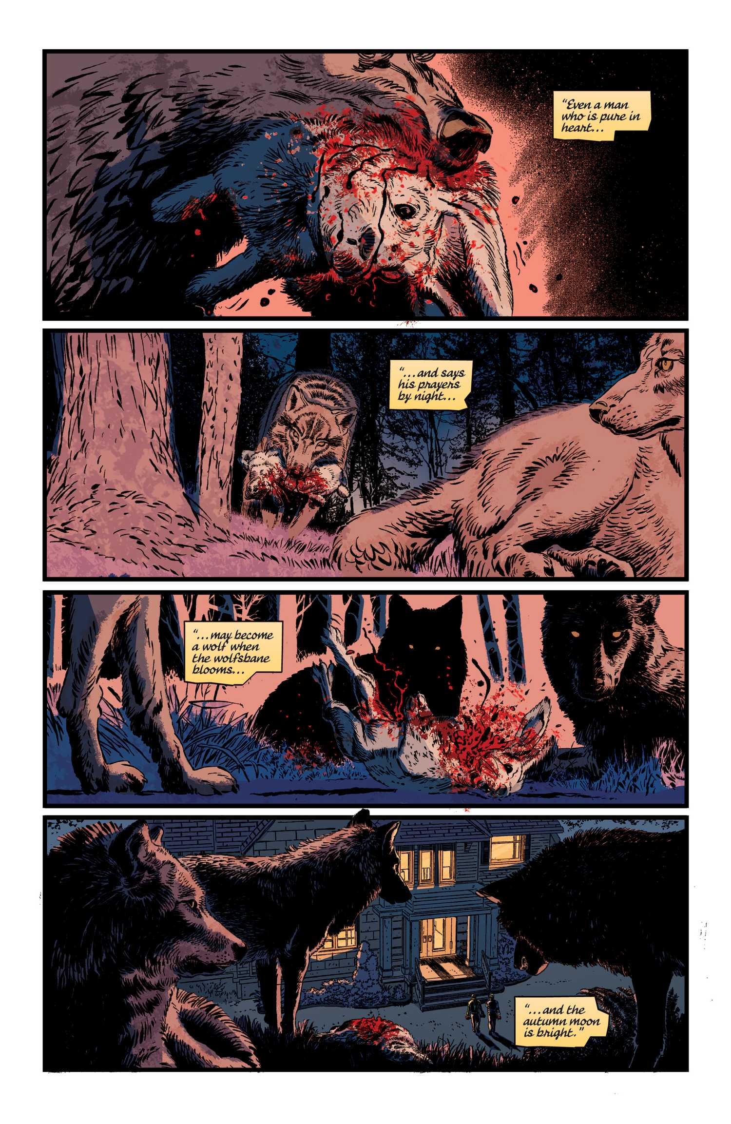 Joshua Williamson Talks Wolf Man And 'The Best Horror Line In Comics'