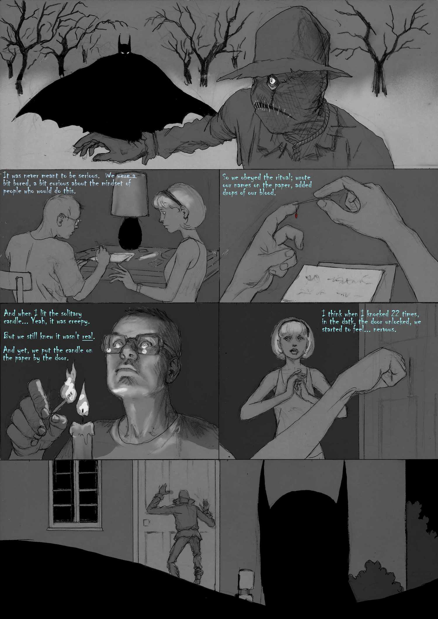 Comic Characters Experience Backrooms-Style Horror