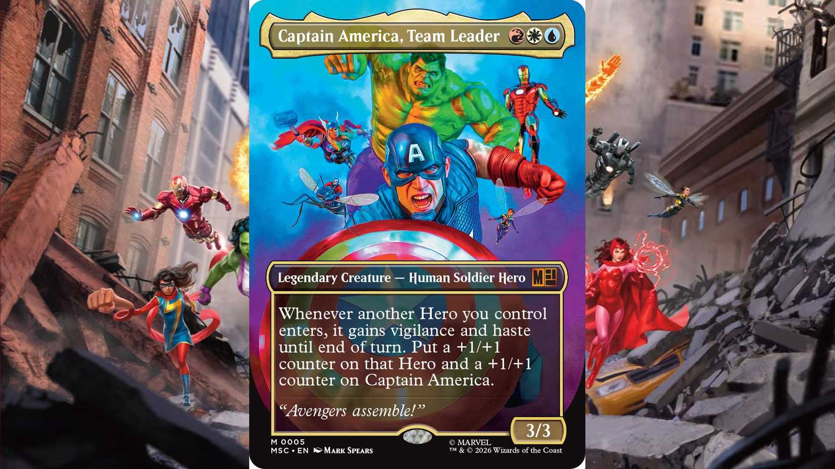 Magic: The Gathering Marvel Super Heroes Exclusive Card Reveal ...