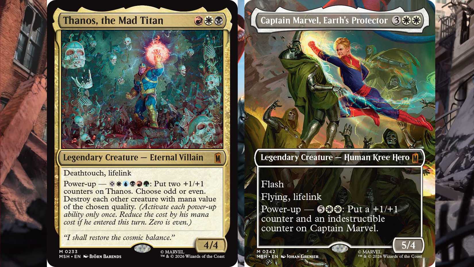Magic: The Gathering Marvel Super Heroes: New & Returning Mechanics
