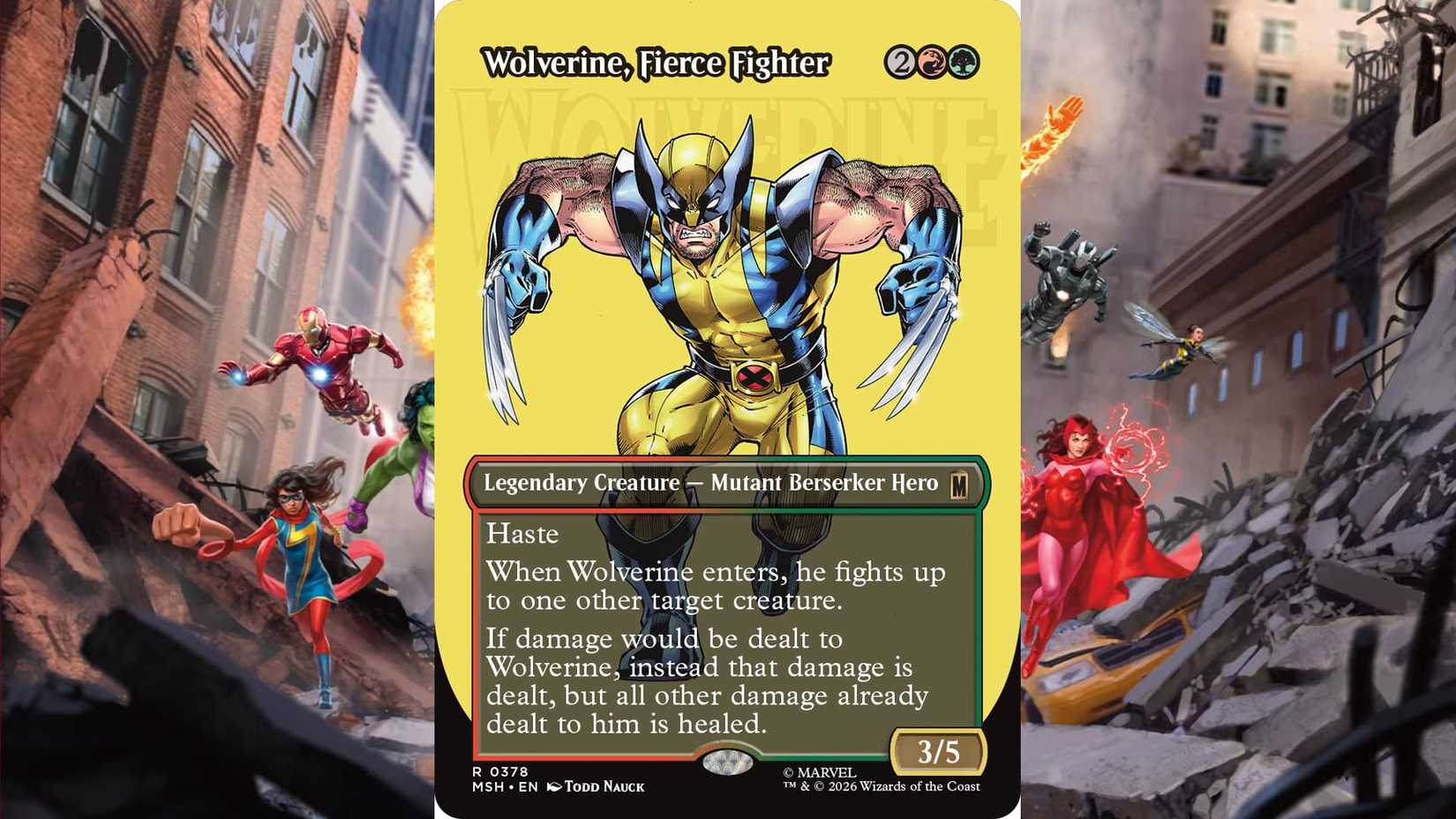 Marvel Super Heroes Magic: The Gathering Preview