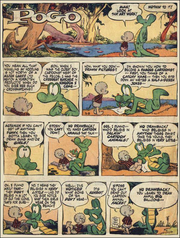 10 Funniest Comics from Walt Kelly's Pogo, Ranked