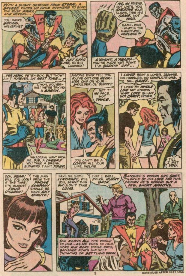 Drawing Crazy Patterns - CLAREMONTISM: The X-Men Playing Baseball