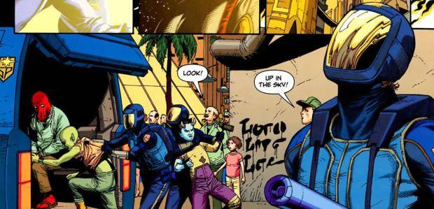 Comic Book Easter Eggs - Zoidberg in Action and Joker in Spider-Man's Web!