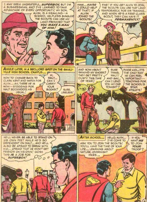 Comic Book Questions Answered: Was Superman, the "Big Blue Boy Scout ...