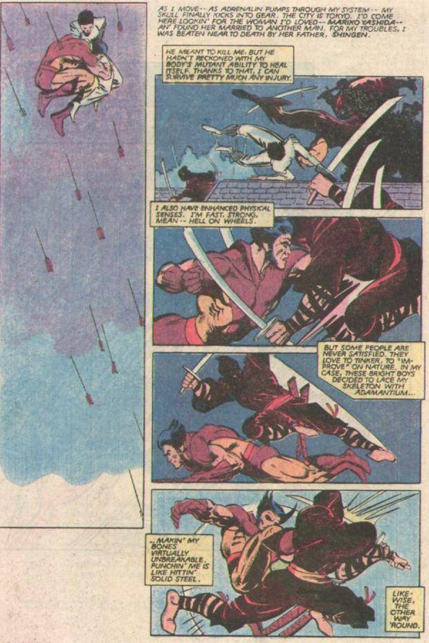 Week of Cool Wolverine Comic Book Moments - Wolverine Faces the Hand ...