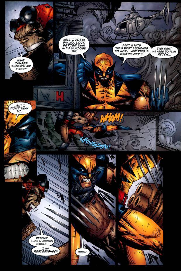 Foundationed Deep - Cable and Wolverine