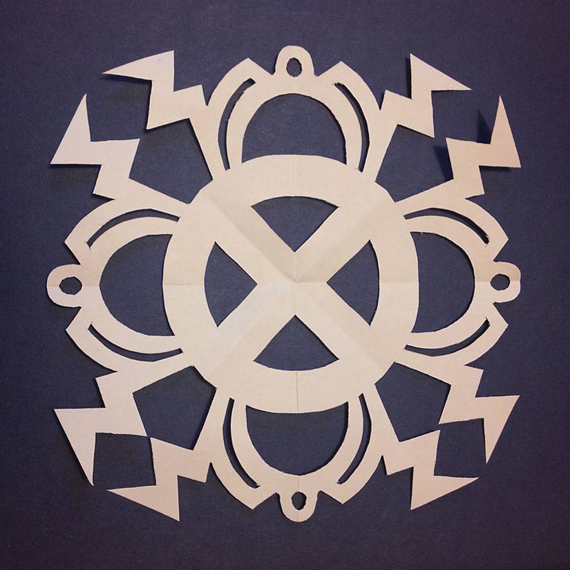 marvel snowflake template