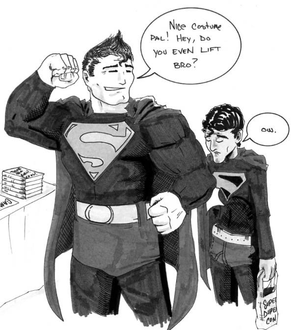 The Line it is Drawn #204 - Modern Day Superdickery!