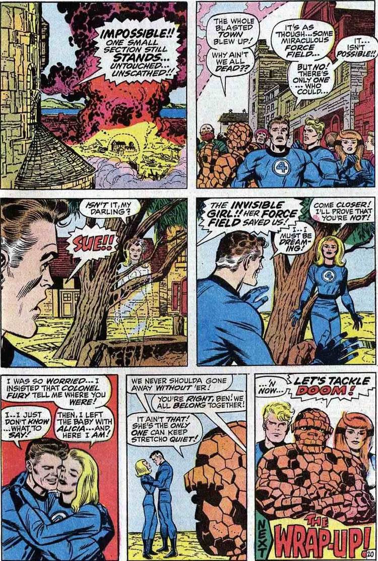 Top Five Greatest Invisible Woman Moments