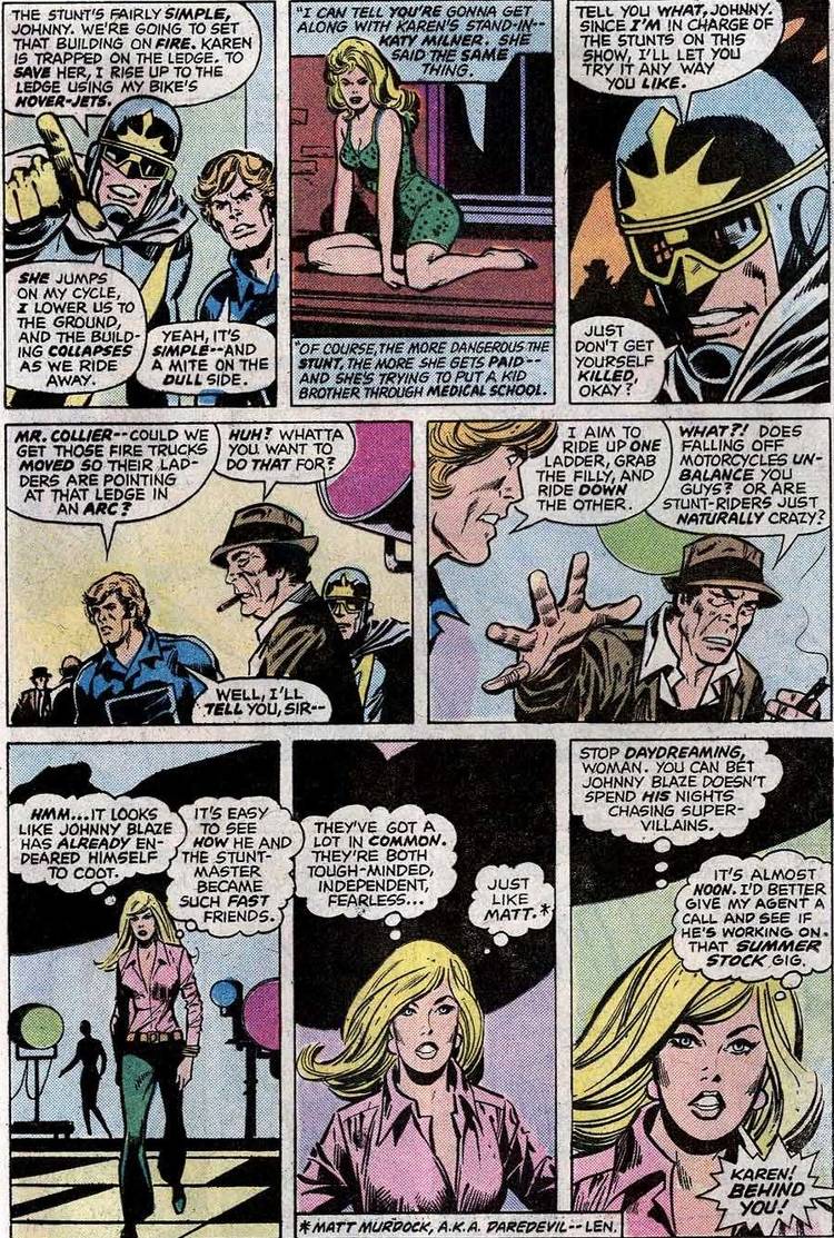 When Karen Page Became Ghost Rider's Girlfriend