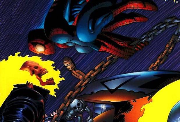 Wrap it Up - Spider-Man Gives Ghost Rider a Blank Slate