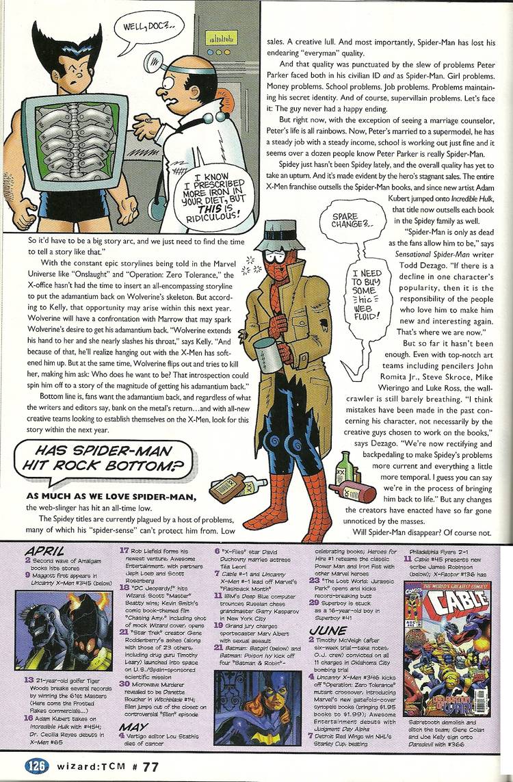 The Guide to the Guide to Comics - WIZARD #77 (January 1998)