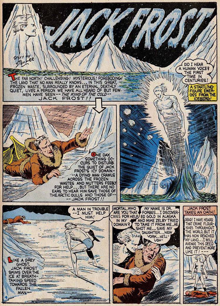 The Coldest Characters in Comic Books