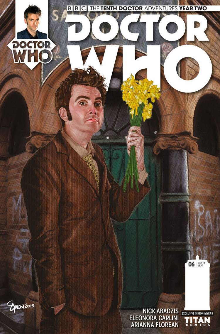 "Doctor Who: The Tenth Doctor" Variant Cover Homages Morrissey & The Smiths