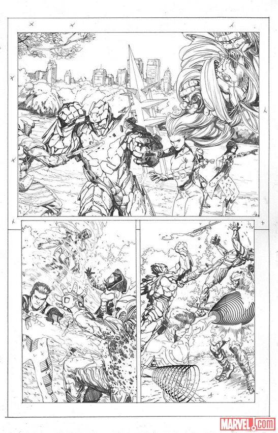 LOOK: Steve McNiven Shows Off "Uncanny Inhumans" Sketches, Designs