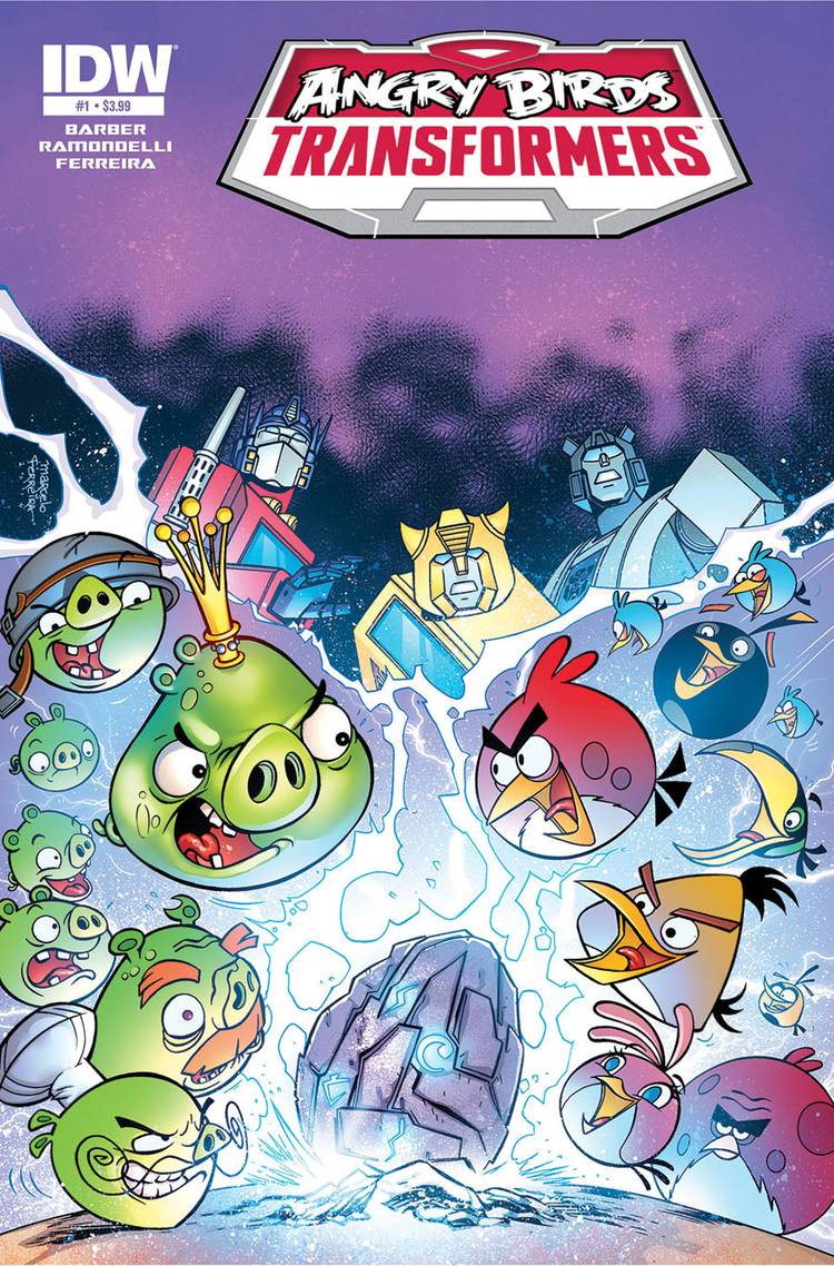"Angry Birds/Transformers," Joe Hill's "Shadow Show" Headline IDW's ...