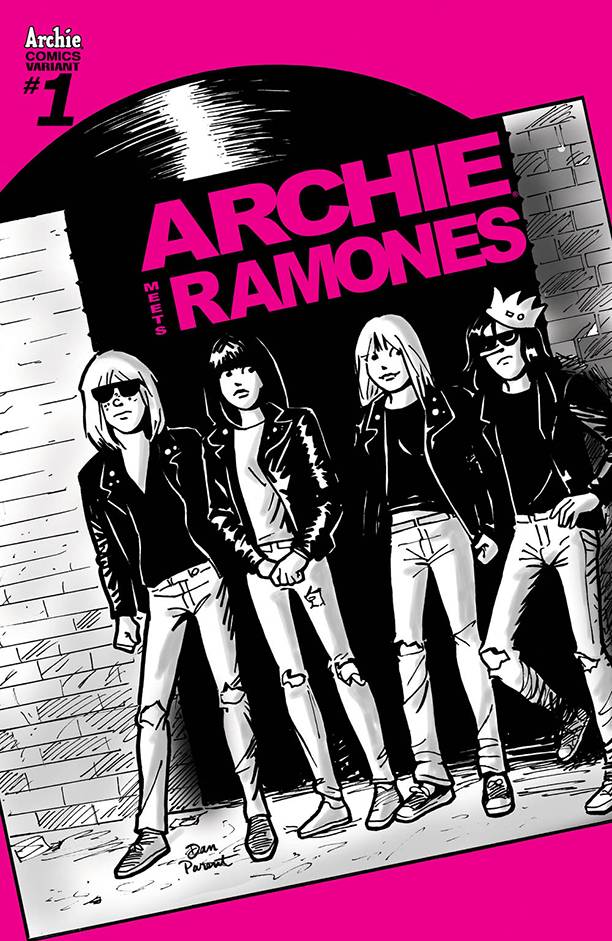 Riverdale Goes Punk in New "Archie Meets Ramones" Covers