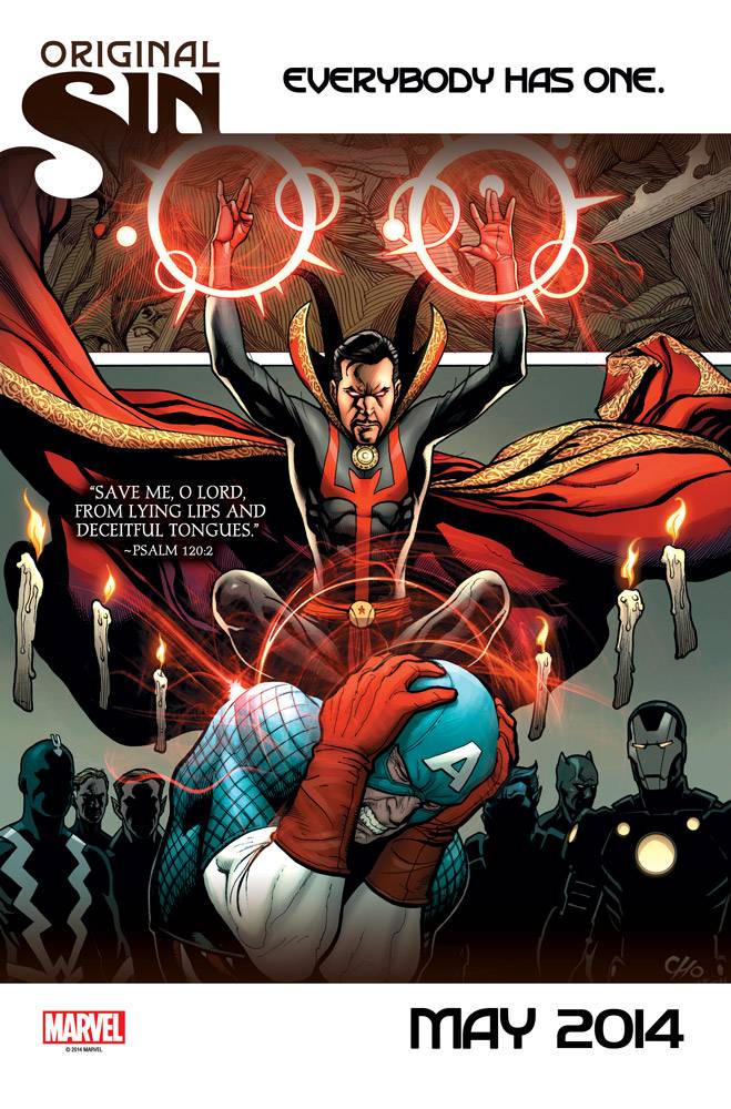 Cho's "Original Sin" Teaser Shows Captain America in Agony