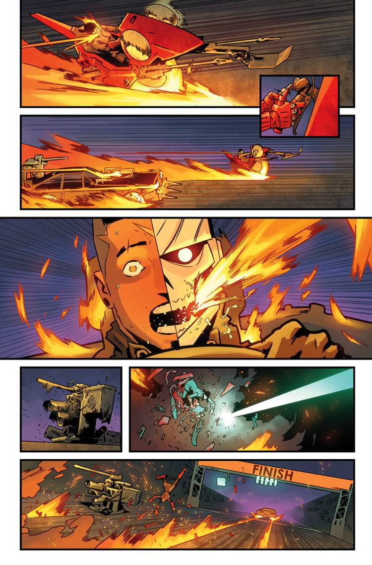 Marvel's "Ghost Racers" Rev Up for "Secret Wars'" Battleworld Arena