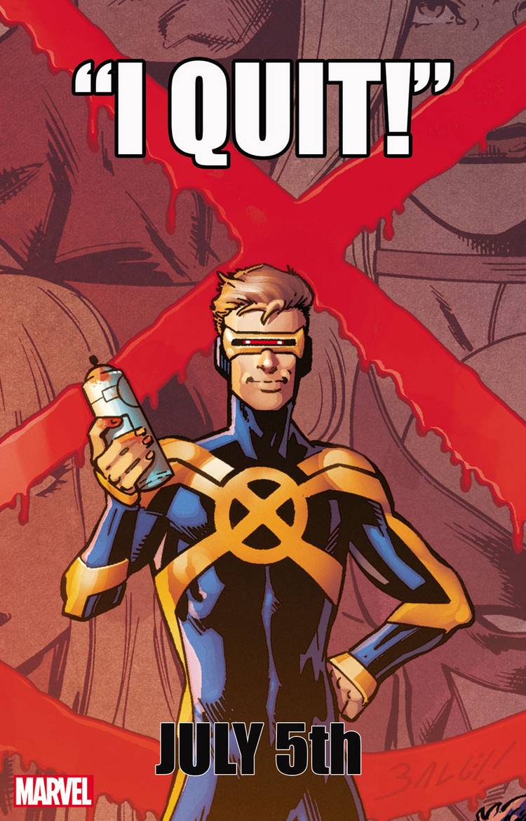 Cyclops Is the Latest to Call it Quits in New Marvel NOW! Teaser